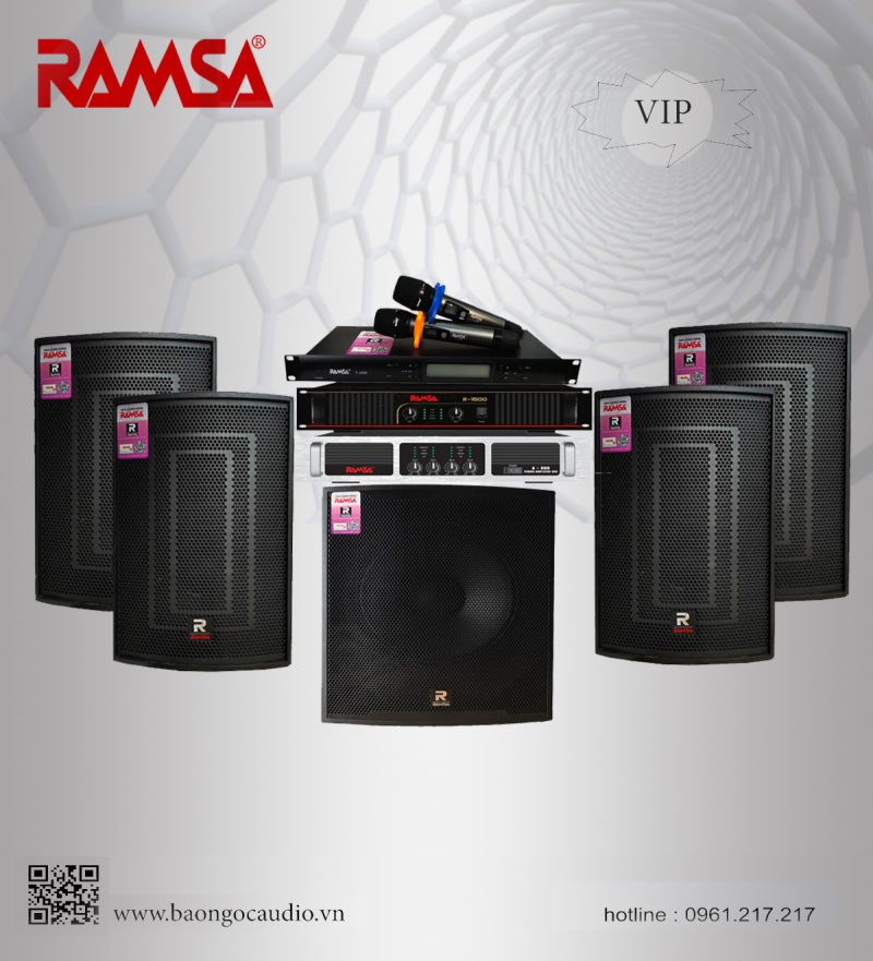 Dàn Kinh Doanh Combo-01 (20-25m2) - RAMSA AUDIO